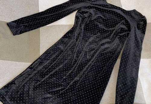 Платье нарядное вечернее женское Zarina чёрное