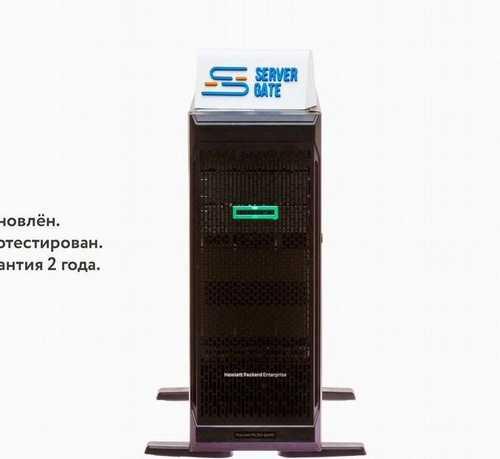Сервер HP ML350 Gen10 8SFF 2xGold 6154 256GB