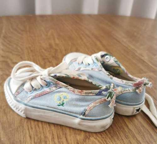 Кеды на девочку р.25, сандалии Clarks р.24; 15см