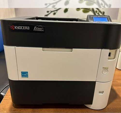 Принтер Kyocera FS-4200DN (пробег 4270)