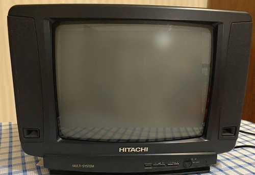 Телевизор Hitachi в рабочем состоянии