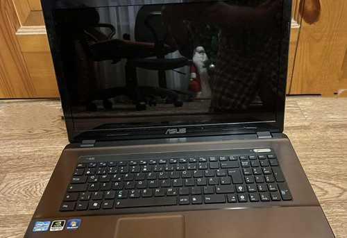 Ноутбук 17" asus K73SV i5 8Gb SSD 256 + HDD 640 Gb