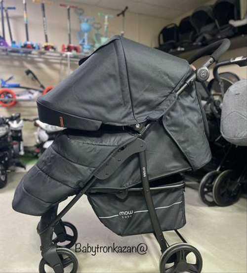 Прогулочная коляска Mowbaby Cross RA080 gold/black