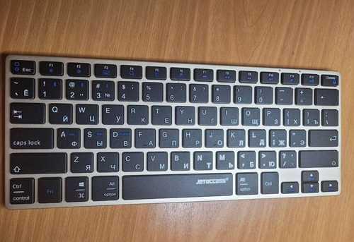 BT клавиатура металлическая для любых OS