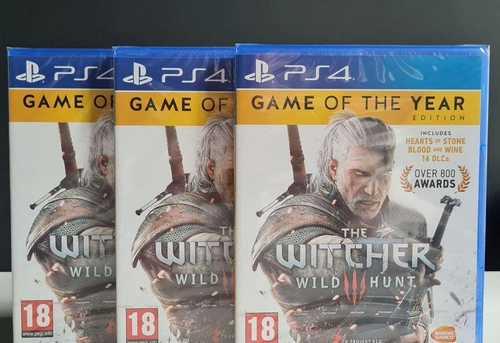 The Witcher 3 Game of the Year PS4 (Новый Диск)