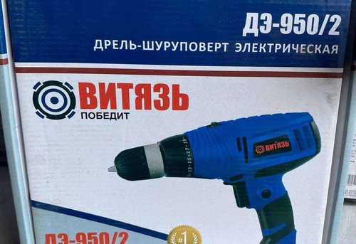 Сетевой шуруповерт Витязь дэ-950/2