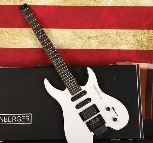 Электрогитара безголовая Steinberger кейс-новая