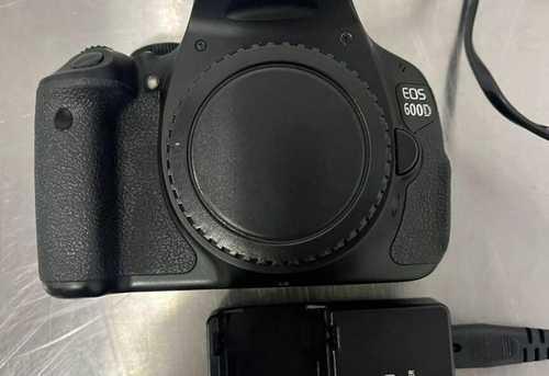 Зеркальный фотоаппарат canon 600d body (тушка)