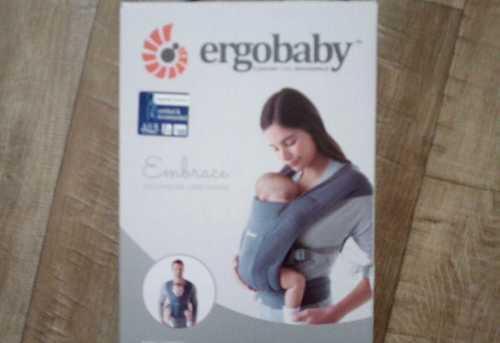 Рюкзак-Кенгуру Ergobaby Embrace navy оригинал