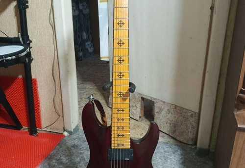 Schecter C-7 Jeff Loomis + Fokin