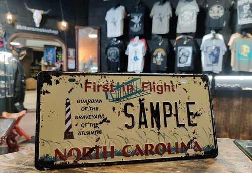 Номер-табличка North Carolina - First in Flight