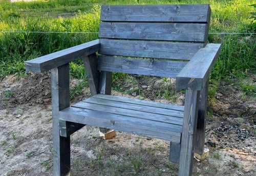Скамейка садовая деревянная стул