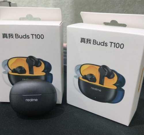 Беспроводные наушники realme buds t100