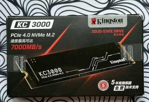 2Tb Kingston KC3000 PCIe 4.0 SSD