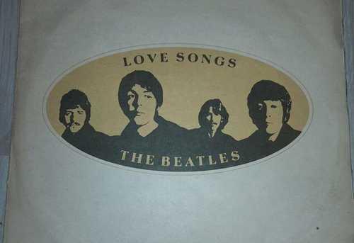 Пластинка The Beatles Love songs