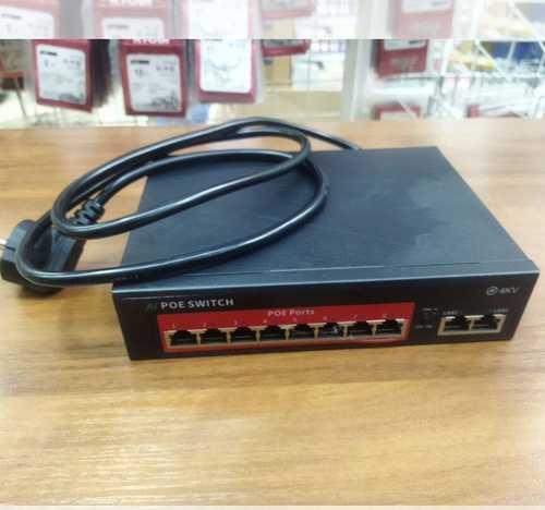 Комммутатор сетевой Ai Poe Switch Poe 208D V5