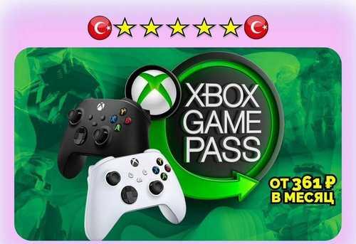 Xbox game pass ultimate на вашу учетку 60531