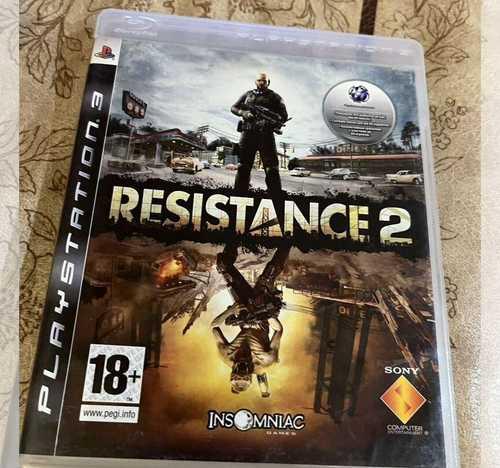 Resistance 2 ps3 диск