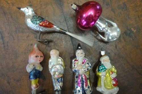 Елочные игрушки СССР 1950-1960 г
