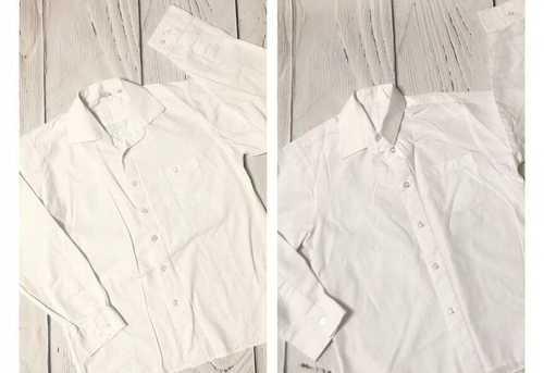 Рубашки белые 2 шт на 8-9 лет и 1 в подарок