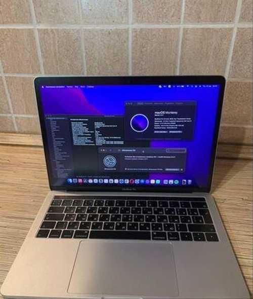 Apple MacBook Pro13 2018(TouchBar + Apple ID/8gb)