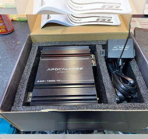 Усилитель Apocalypse AAP-1200.1D Atom Plus