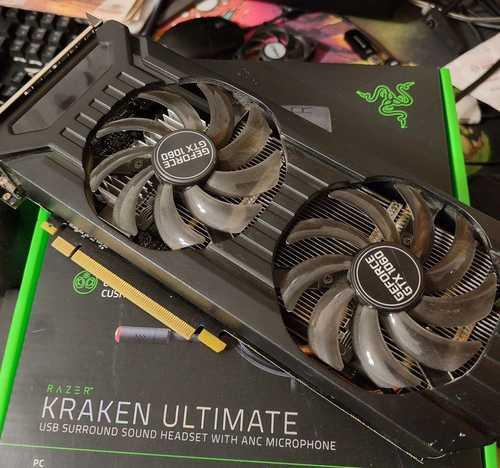 PaLiT GeForce GTX 1060 192bit Dual Игровая Холодна