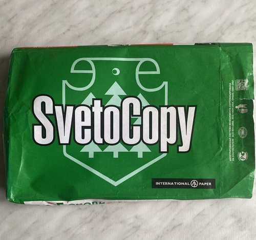 Бумага a4 svetocopy белая бу