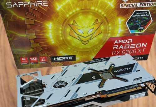 Видеокарта 16 gb AMD rx6900xt nitro sapphire