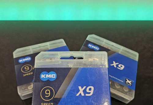 Цепь для велосипеда KMC X9(оригинал)