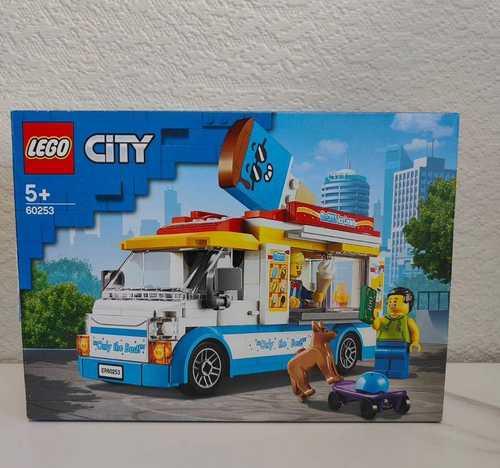 Новый lego City Грузовик мороженщика 60253