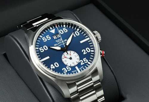 Часы Glycine Airpilot GMT Швейцария новые