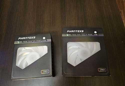Вентиляторы Phanteks белые A-RGB
