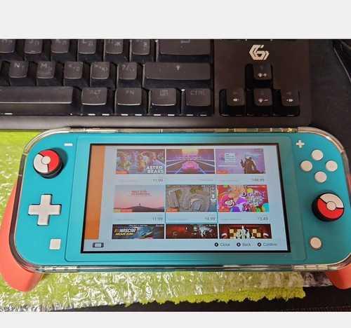 Портативная игровая приставка nintendo switch lite