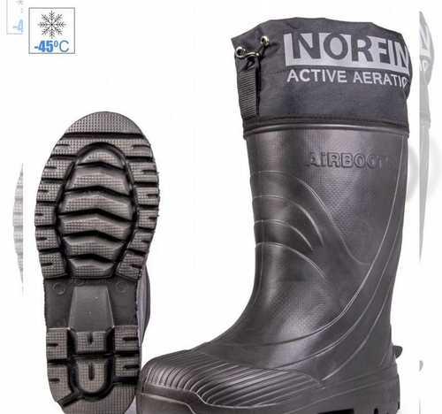 Сапоги зим. norfin airboots С манж. антрац. -50