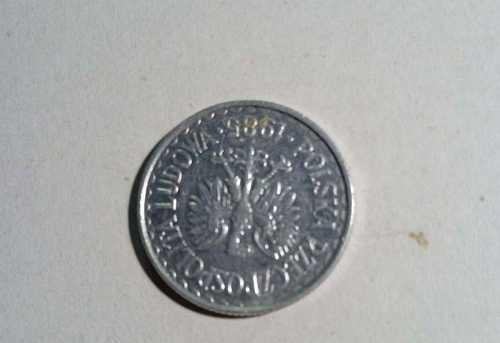 Польская монета 1985 год