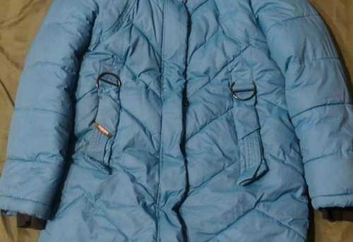 Зимняя куртка для девочки 140