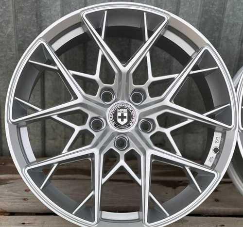 Новые литые Диски HRE FF10 R18 5x114 серебро