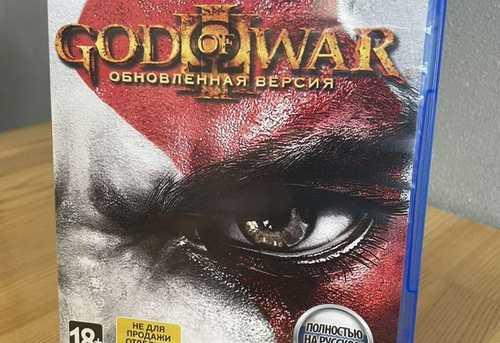 Диск PS4 God of War 3 (обновлённая)