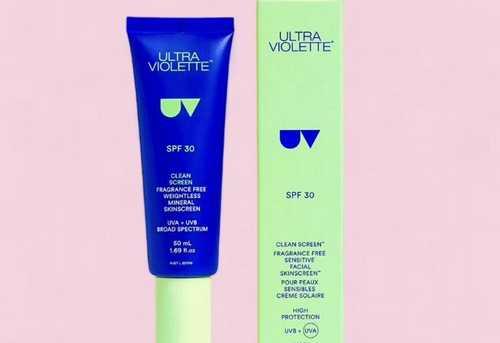 Ultra violette clean screen sensitive SPF 30