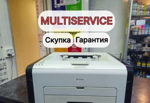 Принтер лазерный с wifi ricoh sp212nw