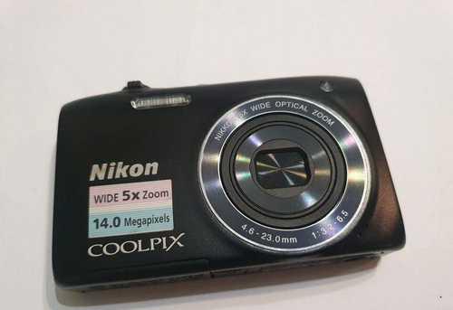 Фотоаппарат Nikon S3100 новый