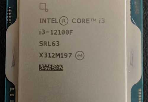 Cpu intel core i3 12100F