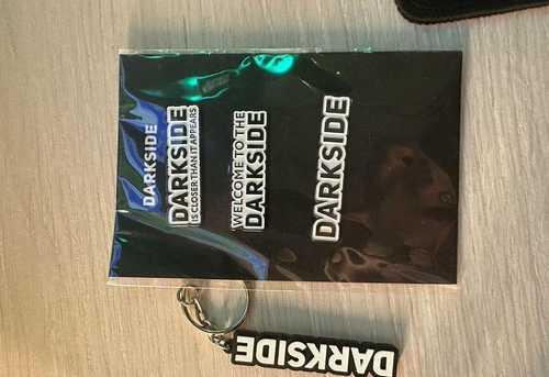 Плакат Darkside xperience + 3 значка и брелок