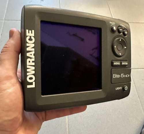 Эхолот lowrance elite 5 hdi