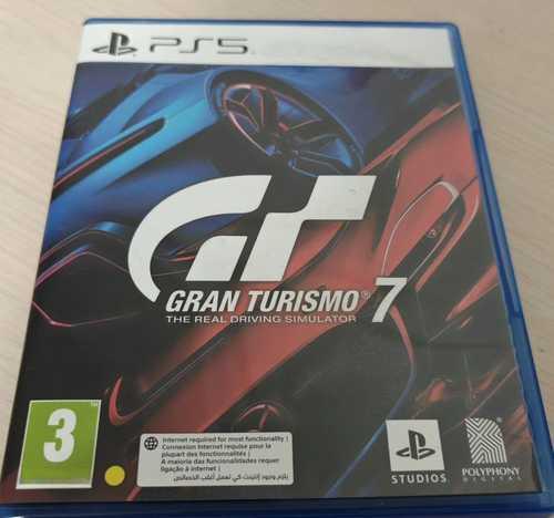 Gran turismo 7 ps5 диск