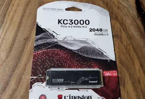 Ssd kingston KC 3000 2TB из Финляндии