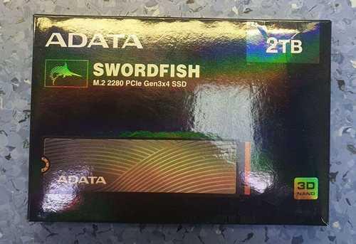 Adata swordfish 2TB m.2 2280 Gen3x4 ssd
