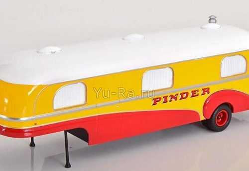 Caravan trailer Pinder circus 1955 Цирк 1:43 Yu-Ra