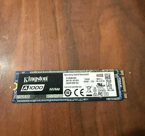 Ssd m2 480gb